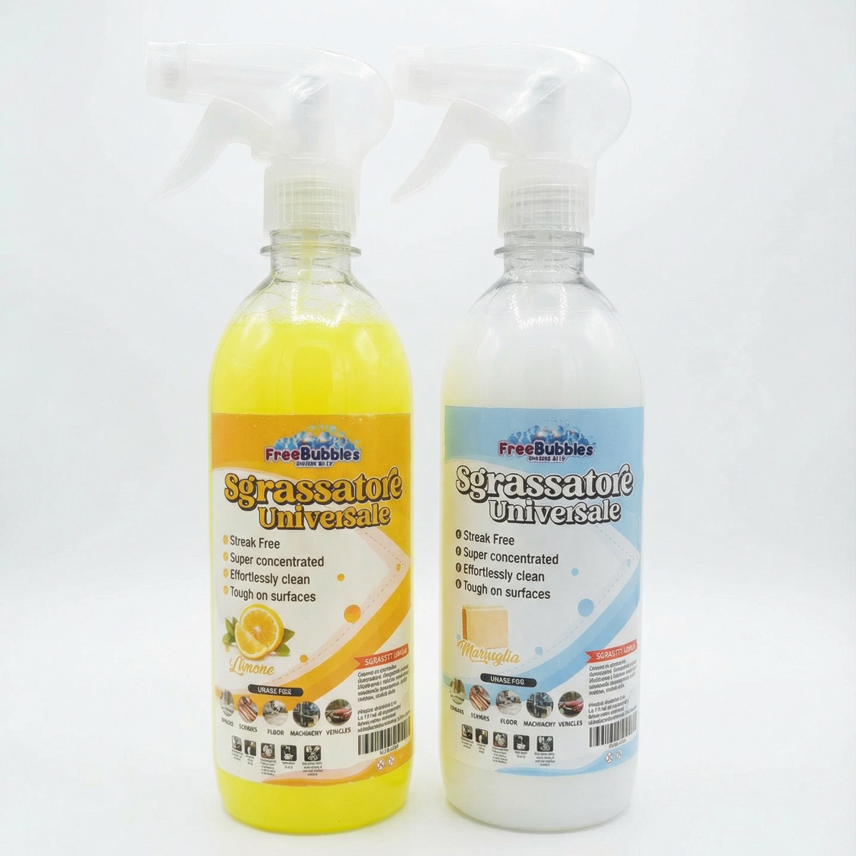 Sgrassatore Spray 500ml – Freebubbles Malta